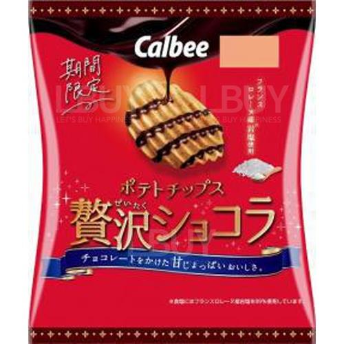 CALBEE-Potato Chips Luxury Chocolate 50g