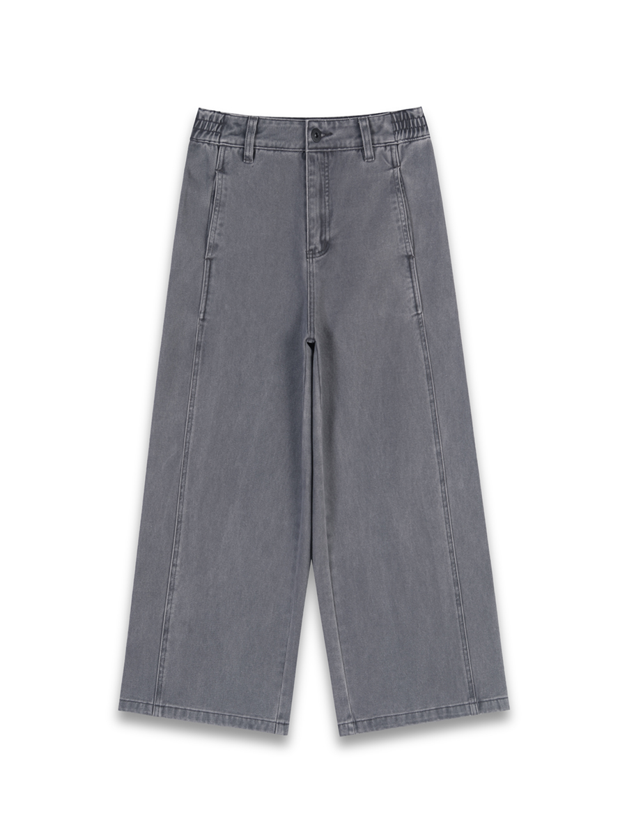 Forward Seam Barrel Leg Pants
